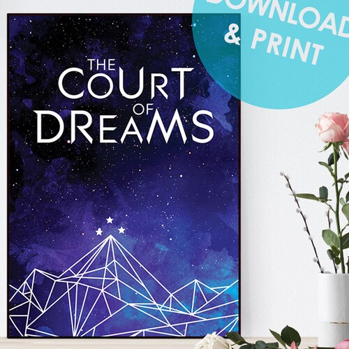 ACOWAR Printable Poster A Court of Dreams ACOMAF Mist and - Etsy