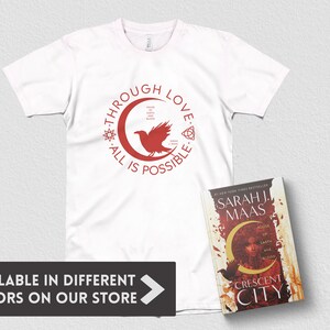 Crescent City T-shirt House of Earth and Blood Sarah J - Etsy