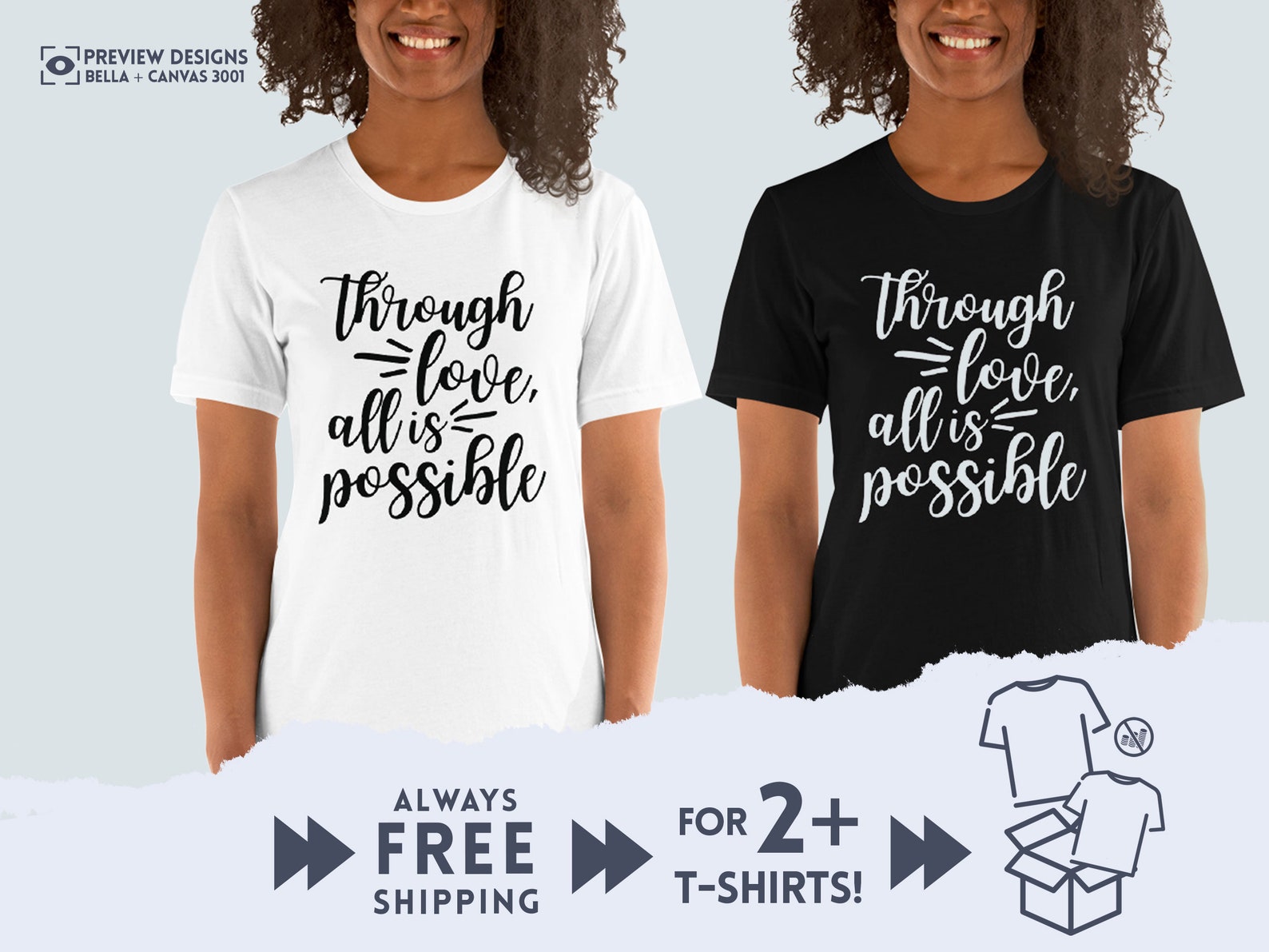 Through Love All is Possible Shirt Crescent City House - Etsy