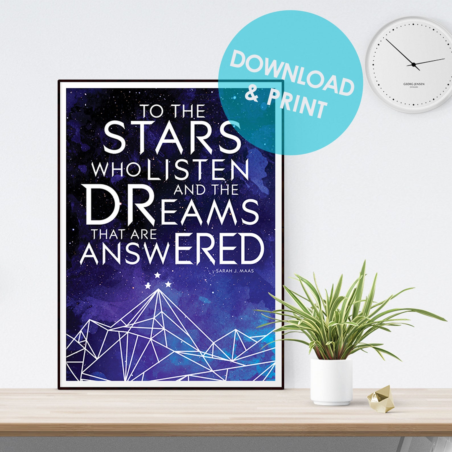 ACOMAF Printable Poster to the Stars Who Rhysand ACOWAR | Etsy