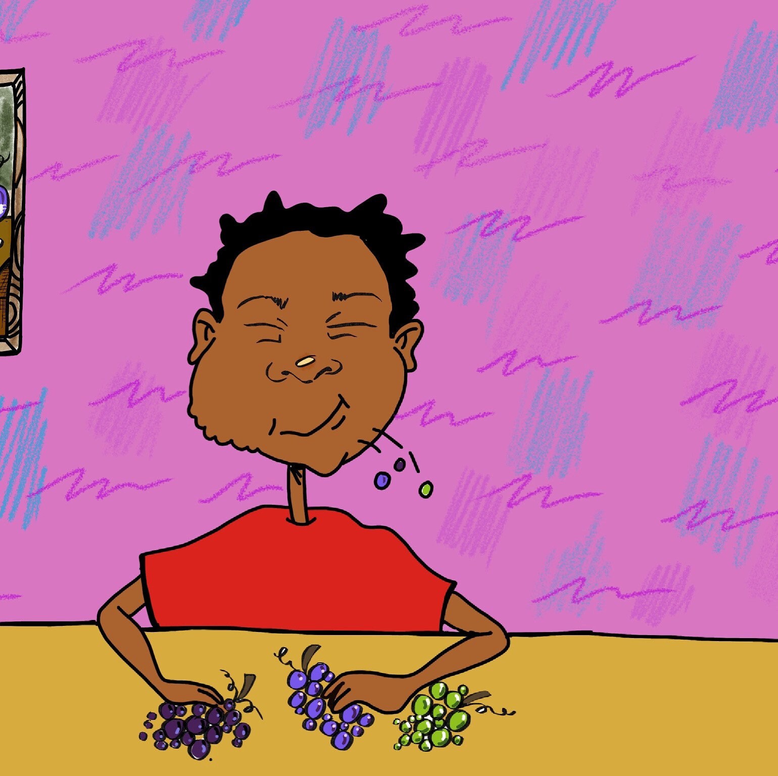 The Boy Who Loved Grapes - Etsy