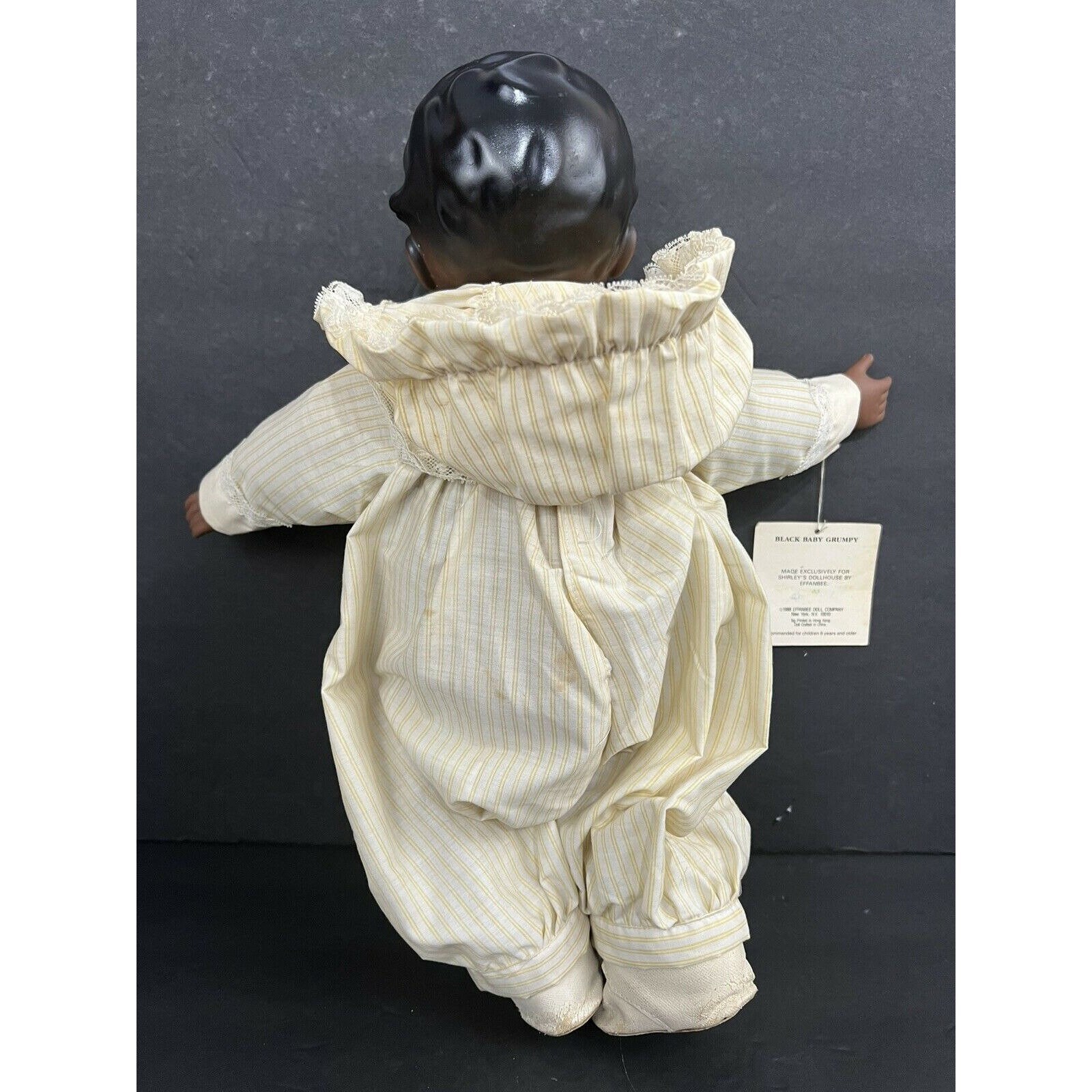 Vintage Effanbee Black Baby Grumpy 1988 Shirley's Doll - Etsy