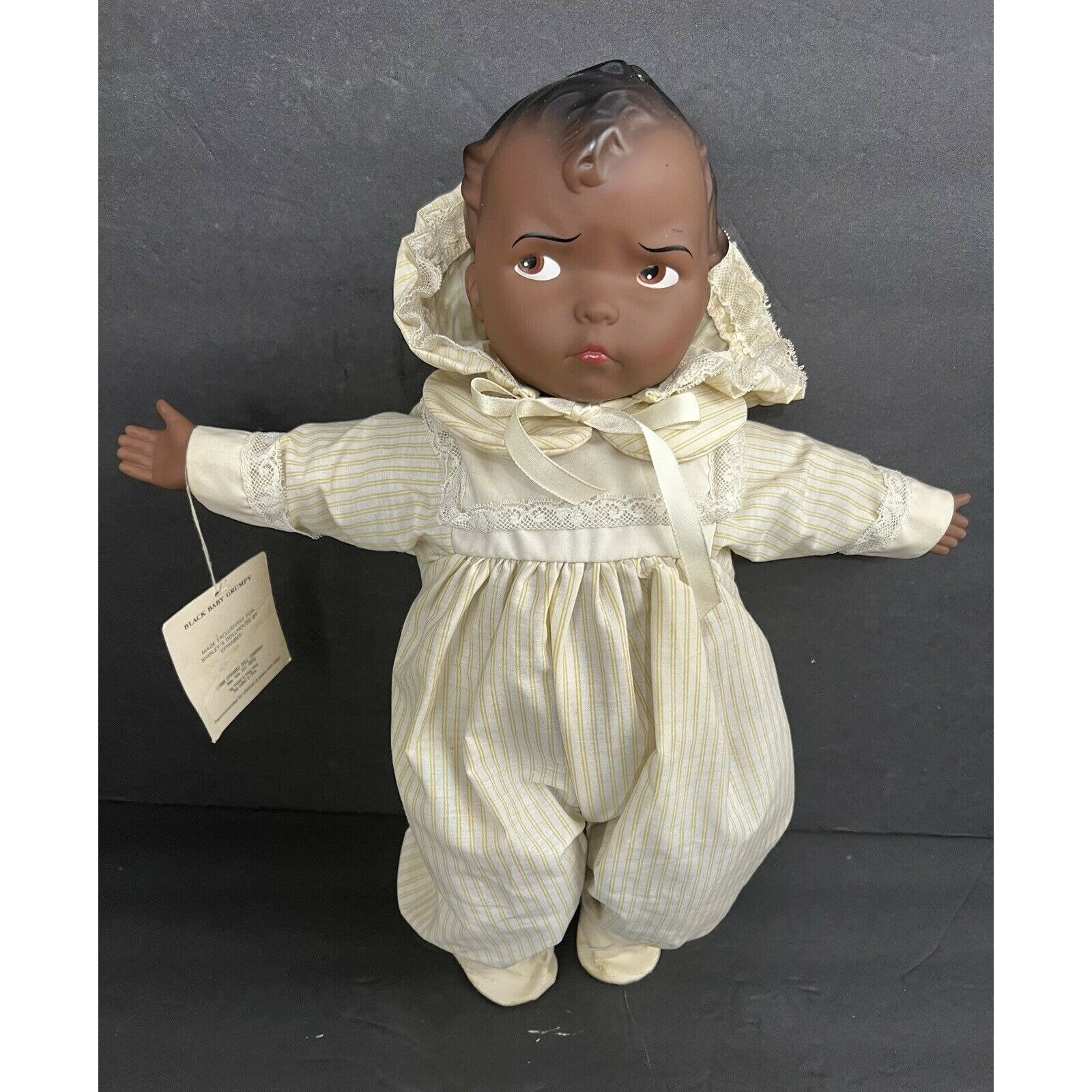Vintage Effanbee Black Baby Grumpy 1988 Shirley's Doll - Etsy