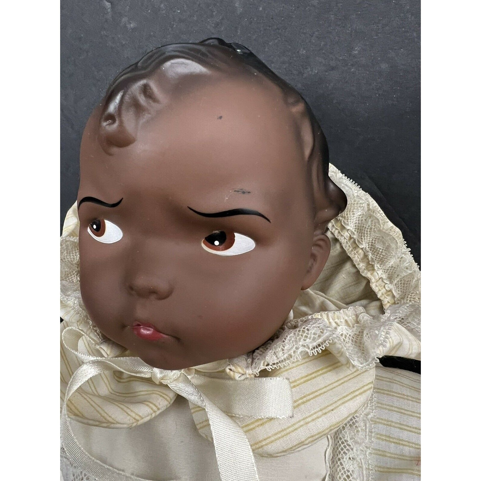 Vintage Effanbee Black Baby Grumpy 1988 Shirley's Doll - Etsy
