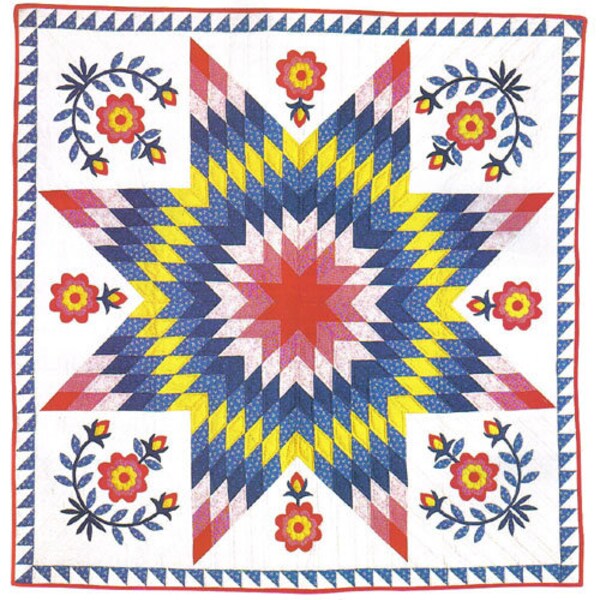Prairie Star Quilt - Etsy
