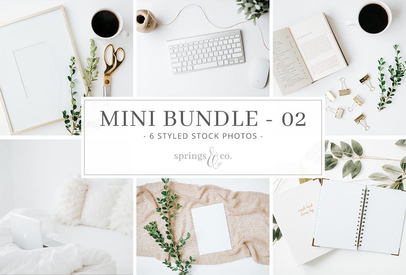Styled Stock Photo Bundle Greenery Styled Stock Photos Social Media ...
