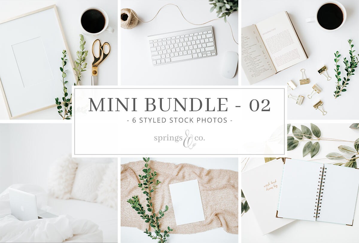 Styled Stock Photo Bundle Greenery Styled Stock Photos Social Media ...