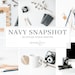 Navy Stock Photo Bundle Navy Styled Stock Photos Social Media Styled ...
