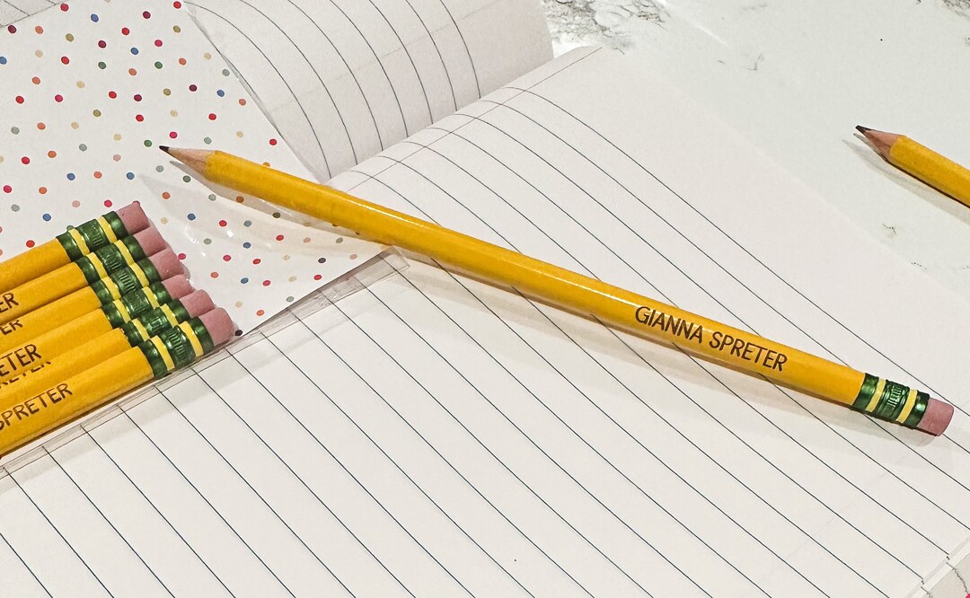 Personalized Pencil, Custom Pencils, Pencils With Names, Names on ...