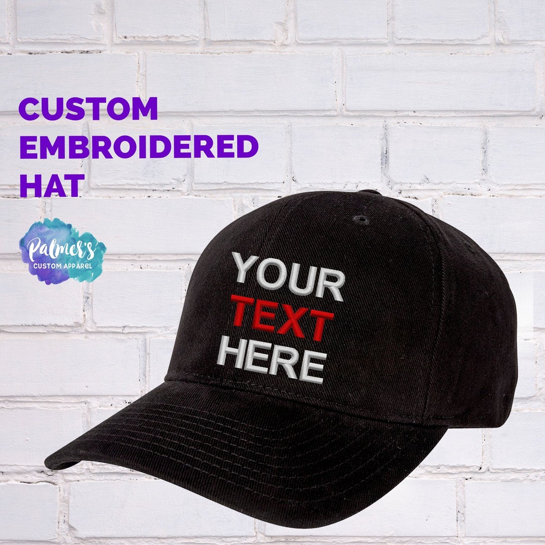 Custom Hat, Embroidered Hat, Personalized Hat, Customized Hat, Custom ...