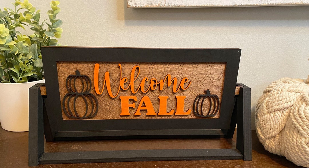 Interchangeable Sign, Fall Sign, Interchangeable Fall Sign, Farmhouse ...