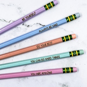 Personalized Pencils, Custom Pencils, Pencils, Back to School Supplies ...