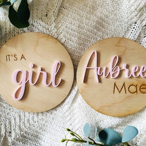 Gender Reveal Sign, It's a Girl Sign, It's a Boy Sign, Pregnancy ...