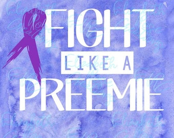 Preemie Strong Svg - Etsy