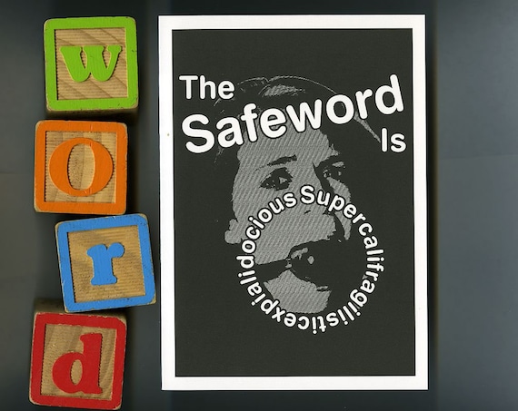 BDSM Safeword Funny Ball Gag Greeting Card | Etsy