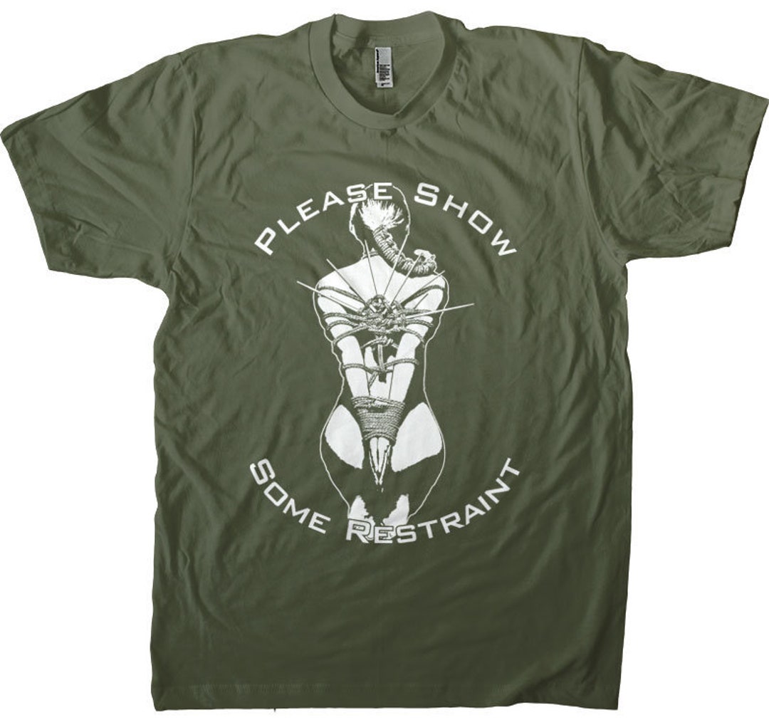 CLEARANCE - Shibari Rope Bondage BDSM Rope Shirt (縛り) Please Show Some ...