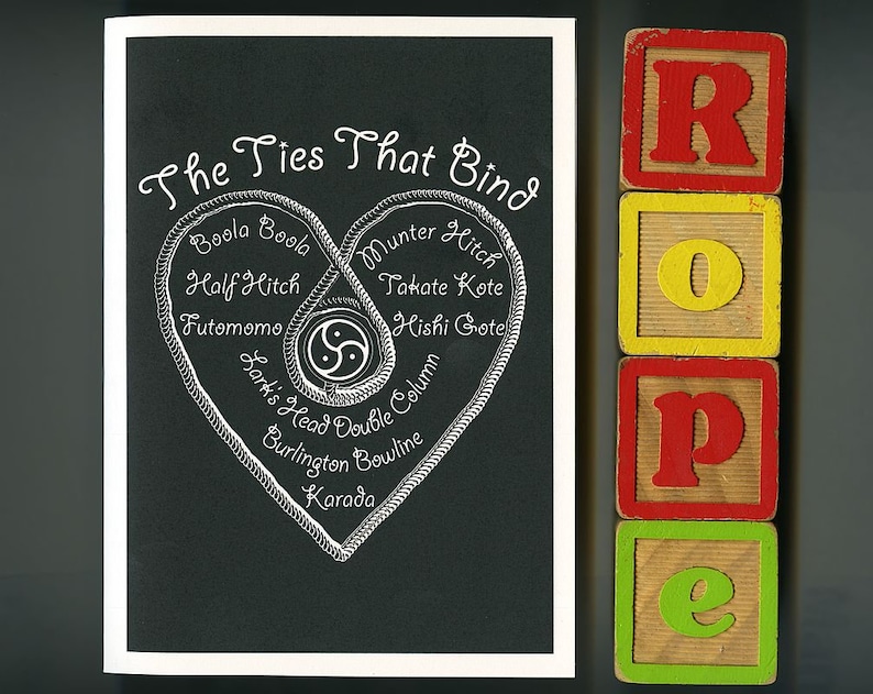 Shibari Rope Bunny Rope Rigger BDSM Card - the Ties That Bind - BDSM ...