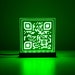 LED Multicolor Lamp Personalized With Logo or QR Code - Etsy