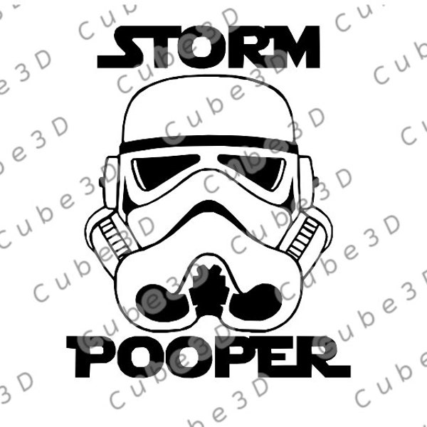 Storm Pooper Svg - Etsy