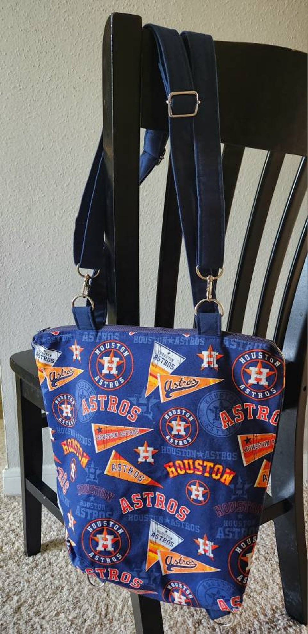 Astros Convertible Tote Bag Back Pack Cross Over Bag, Houston Astros ...
