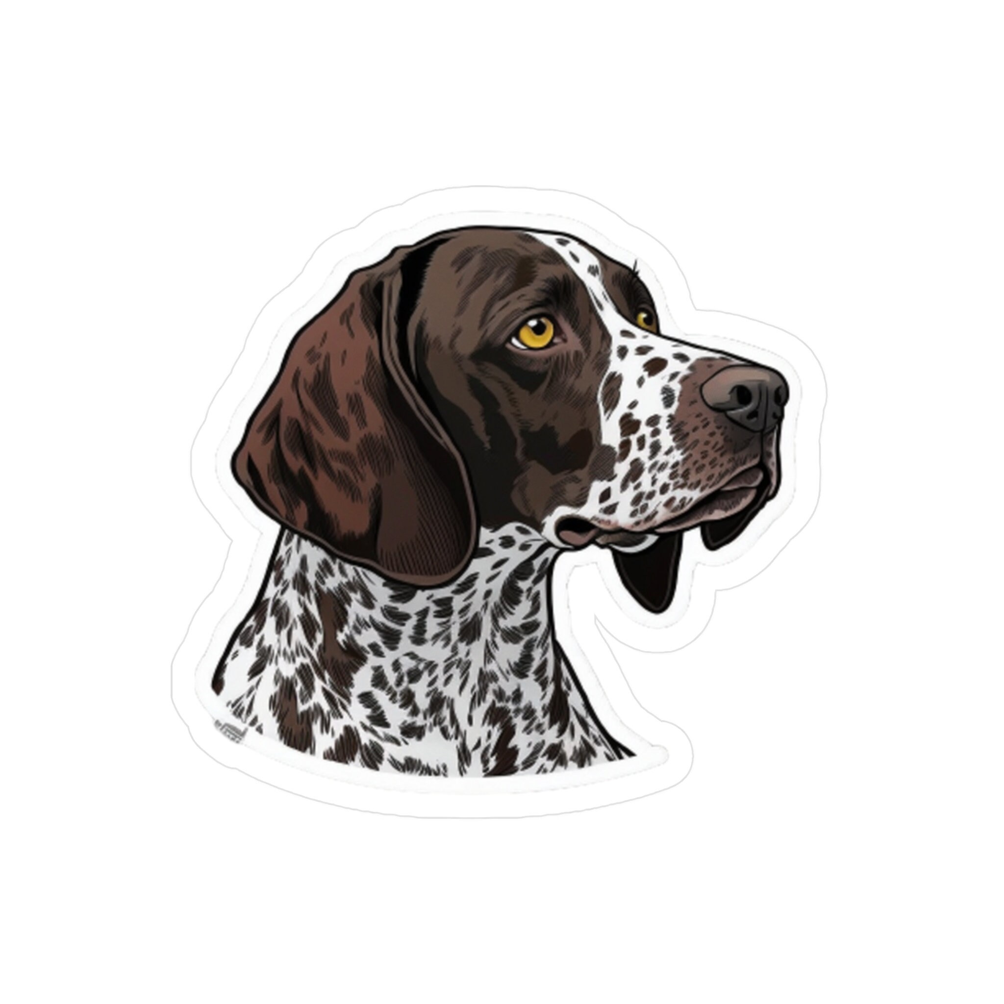 German Shorthaired Pointer Decal Sticker. - Etsy
