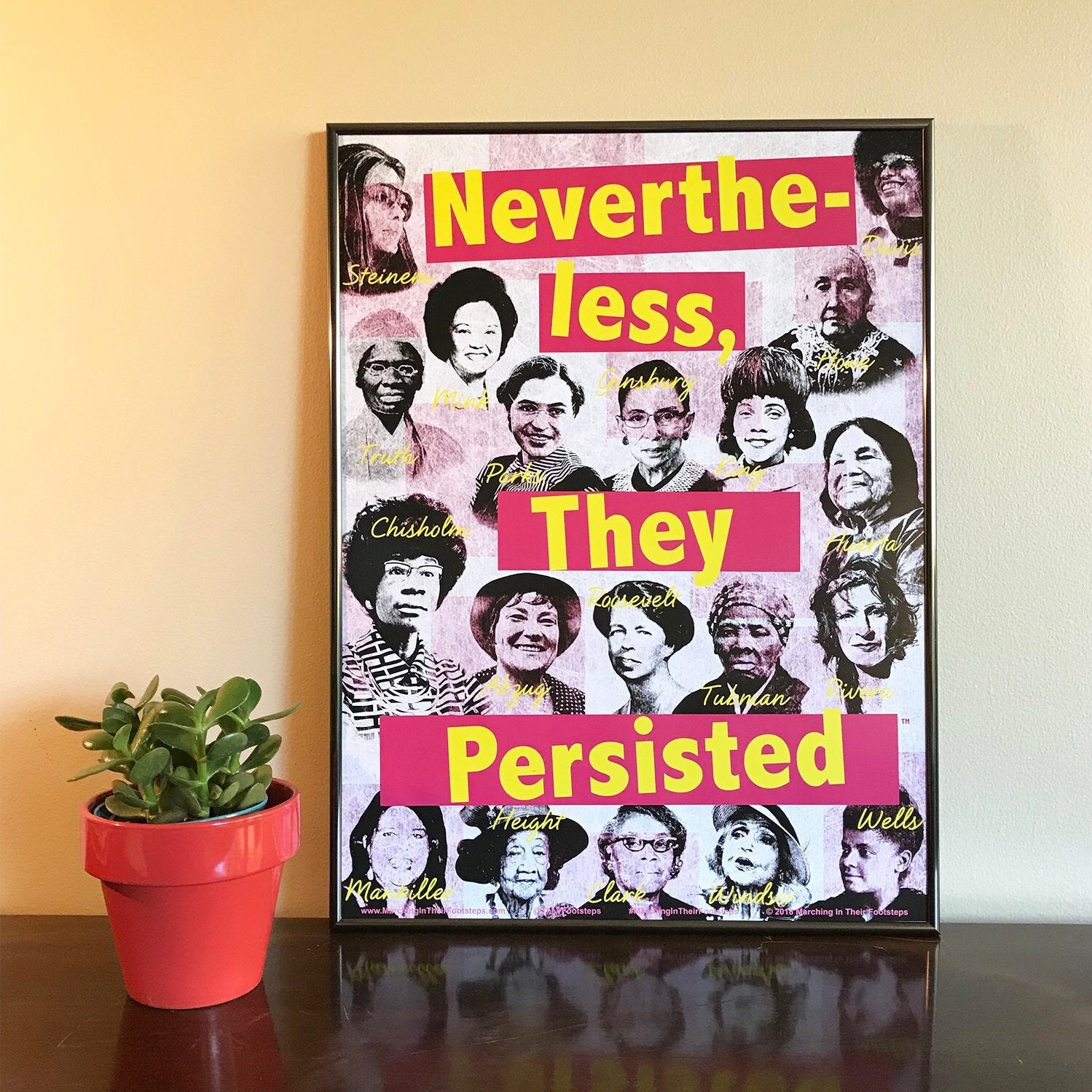 Civil Rights 'nevertheless' Poster, Poster for Framing, Wall Decor ...