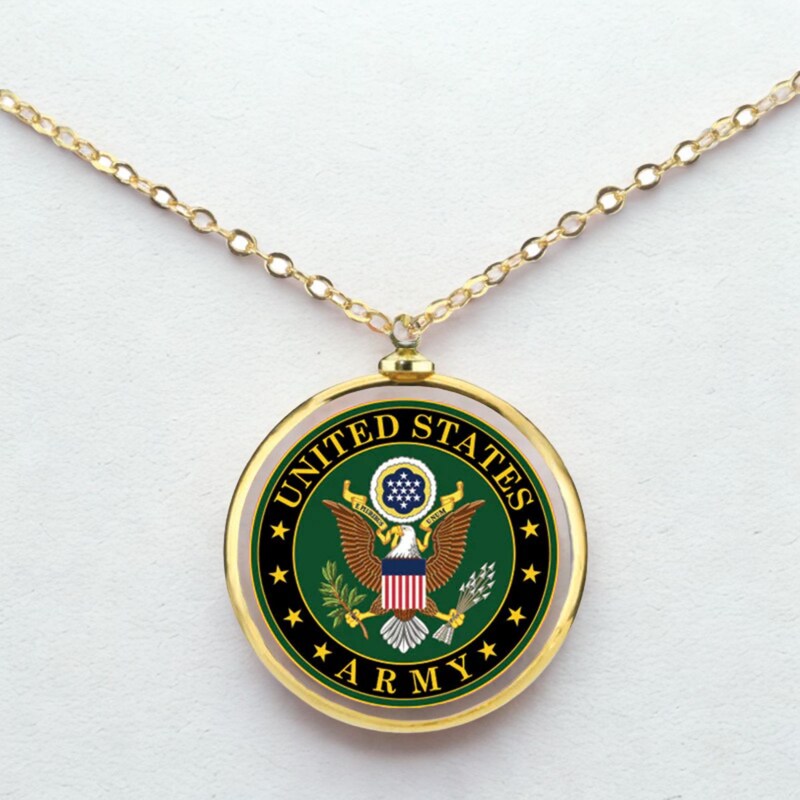 Army Necklace - Etsy