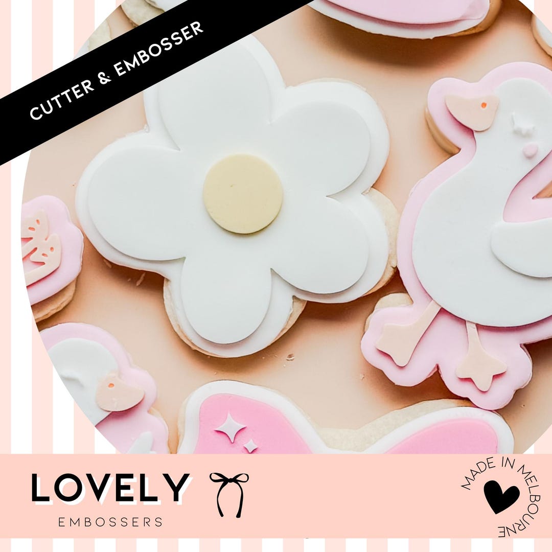 Daisy Flower Embosser Cookie Cutter Fondant Stamp - Etsy