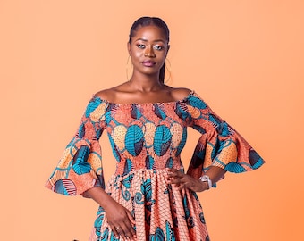 Liputa Tutu Dress Ankara Dress Kitenge Dress African Print | Etsy