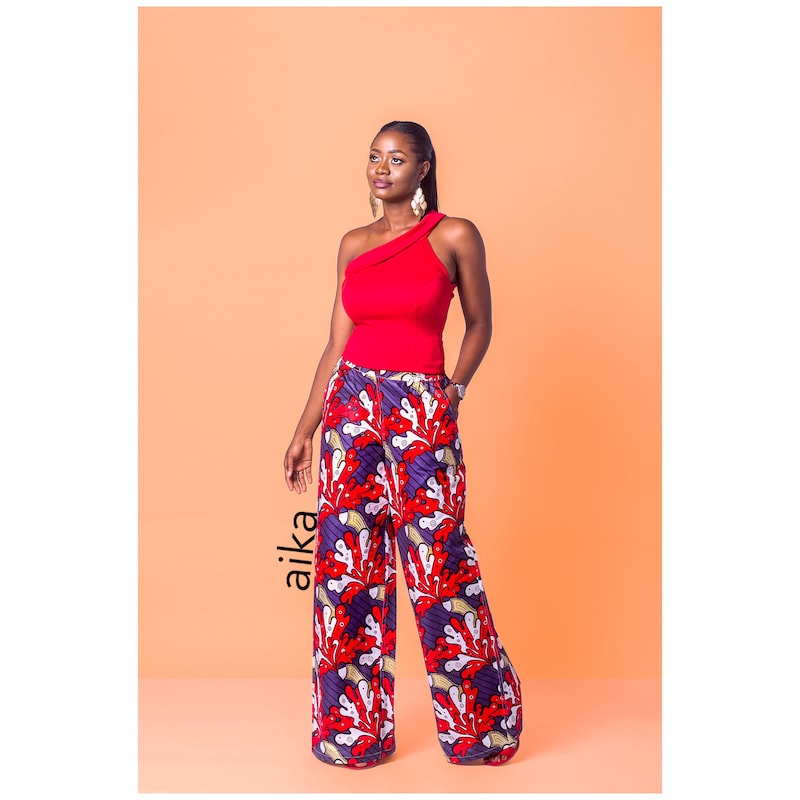 African Print Pants - Etsy
