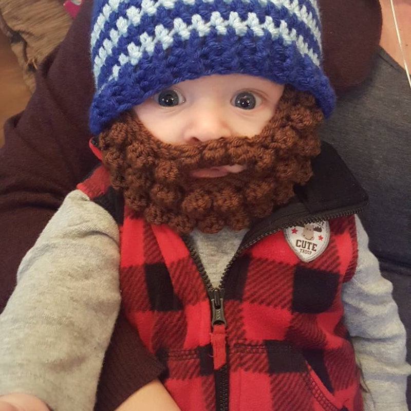 Baby Beard Hat - Etsy
