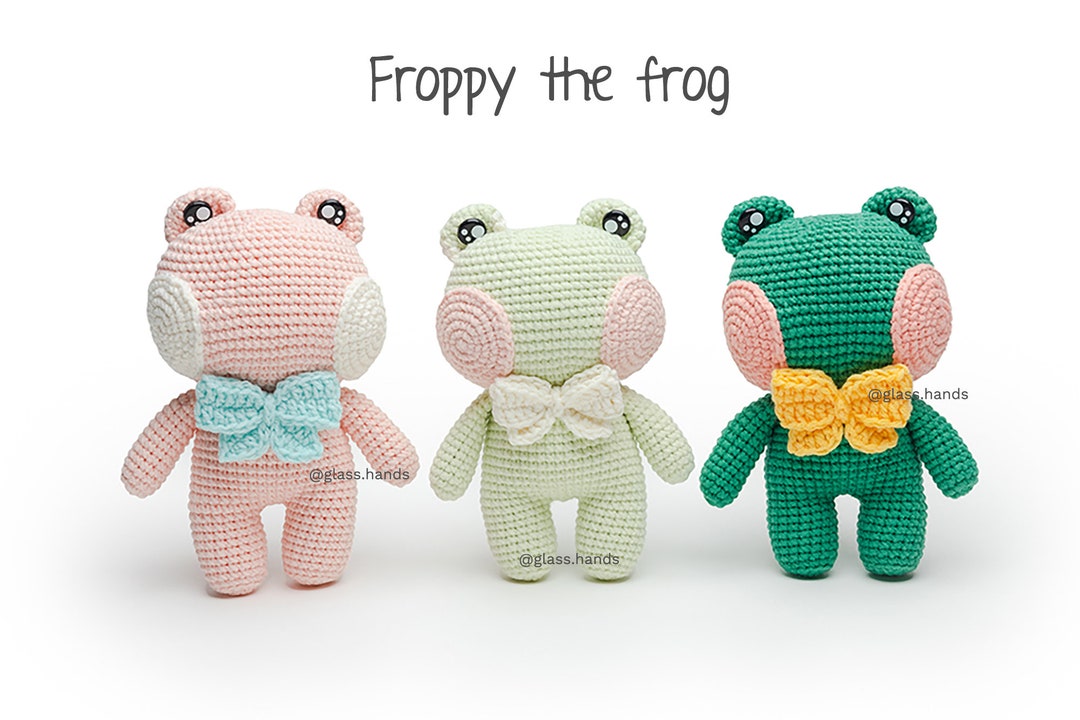 Froppy the Frog - Pattern - by Faye Amigurumi Crochet Pattern - Froggy ...