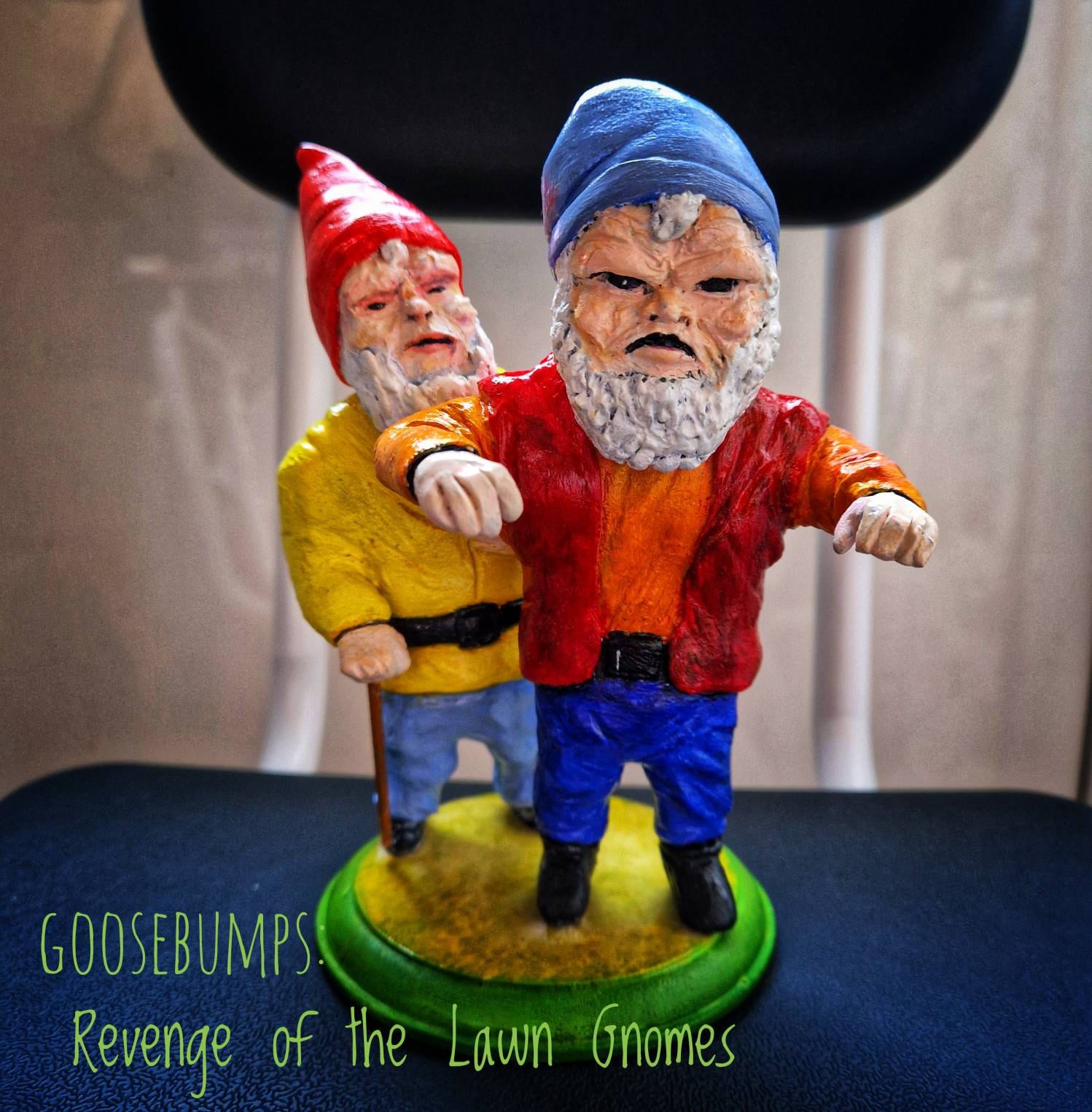 Goosebumps Revenge of the Lawn Gnomes figures