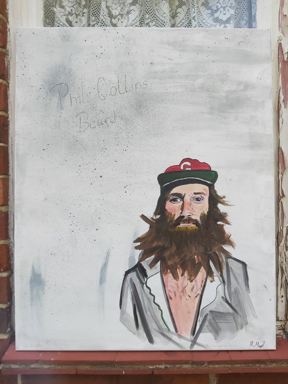 Phil Collins Beard 60x75 | Etsy