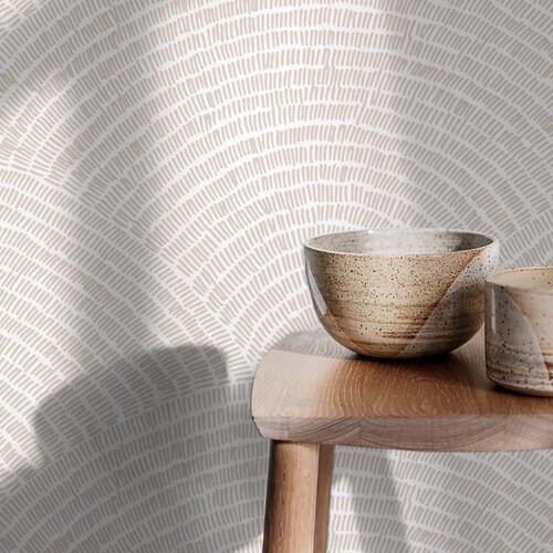 Thin Stripe Wallpaper Navy Pinstripe on White by Glimmericks - Etsy