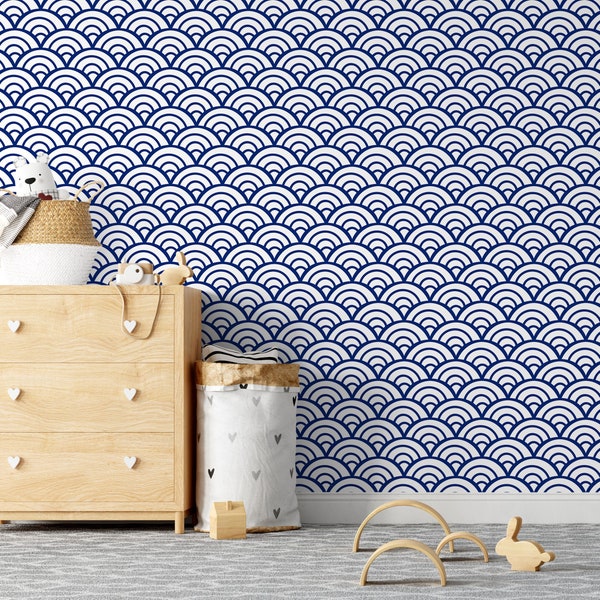 Navy Blue Wallpaper - Etsy