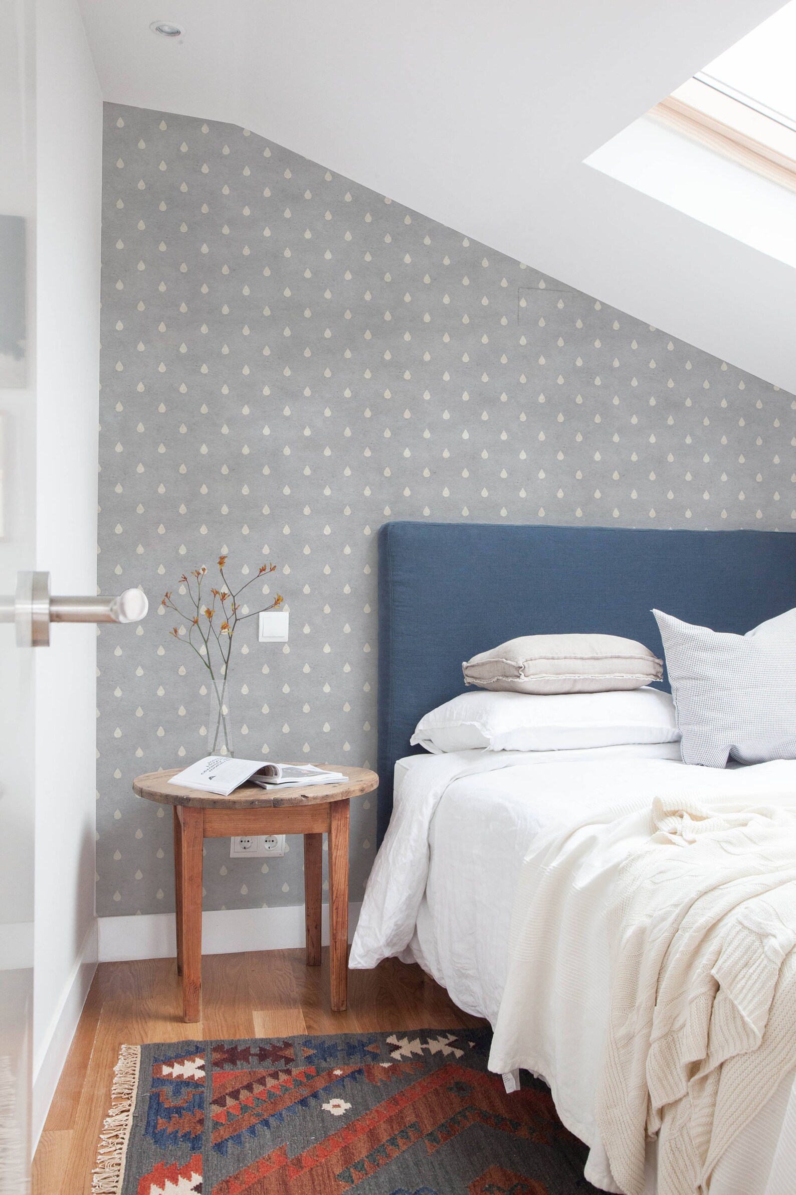 Water Drops Wallpaper Drop Art Removable Wall Decor Peel - Etsy