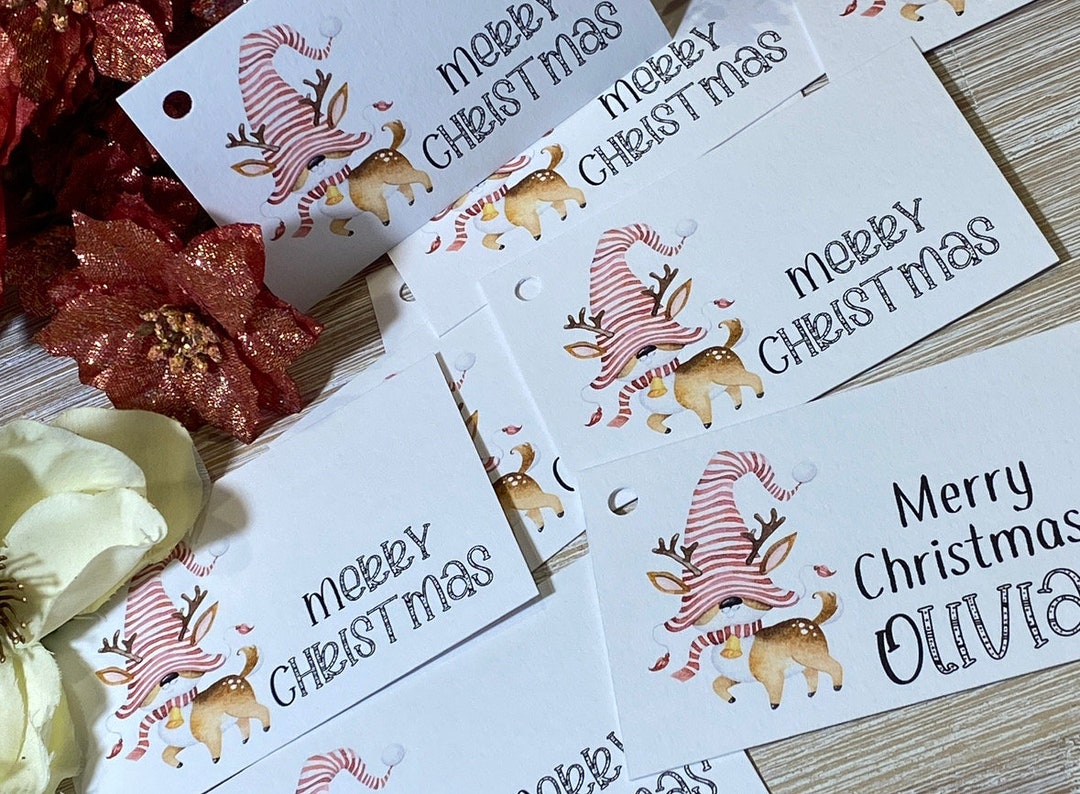 10 X Christmas Tags Kids Christmas Gift Tags Pack of - Etsy