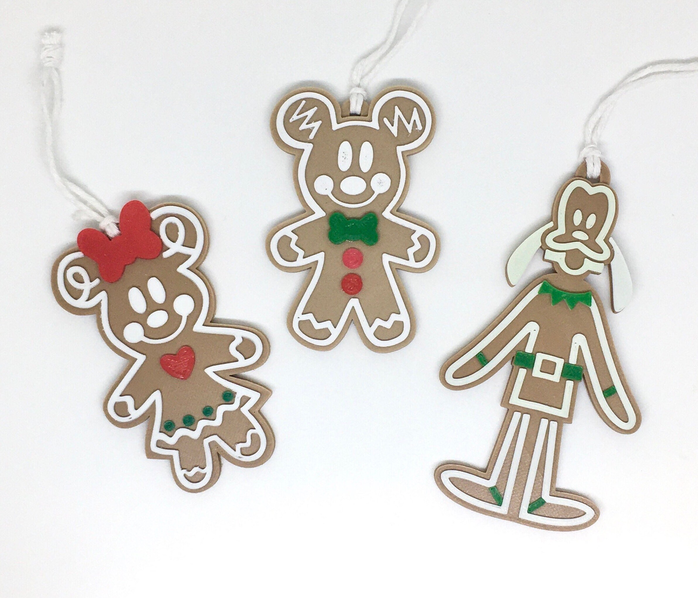 Park Pals Gingerbread Ornaments - Etsy