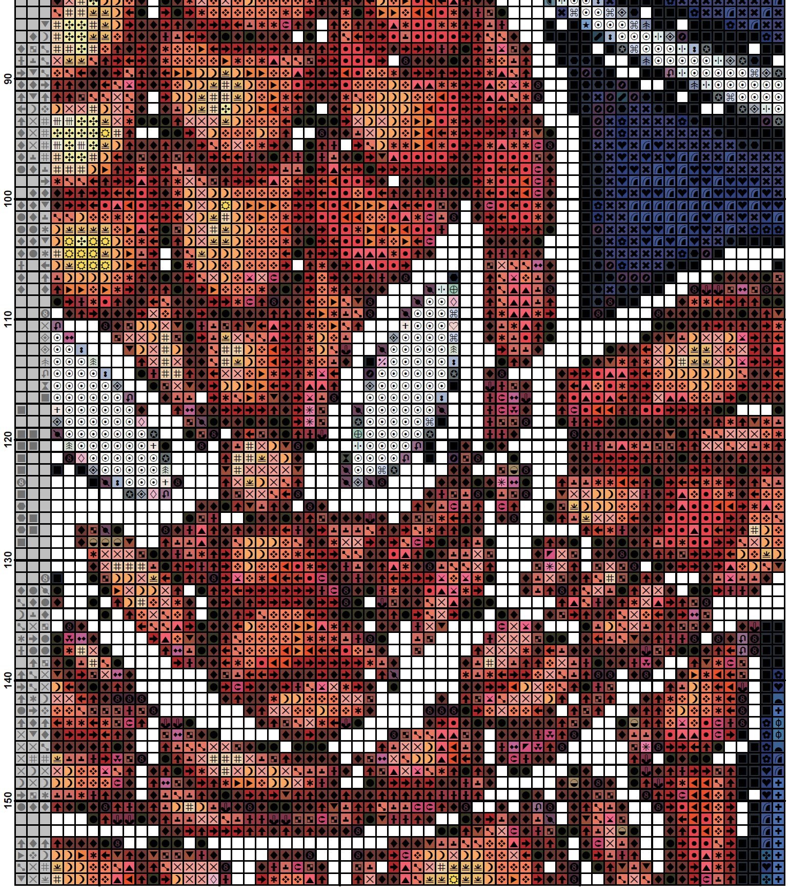 Spider-man . PDF . Counted Cross Stitch Pattern . Digital Design ...