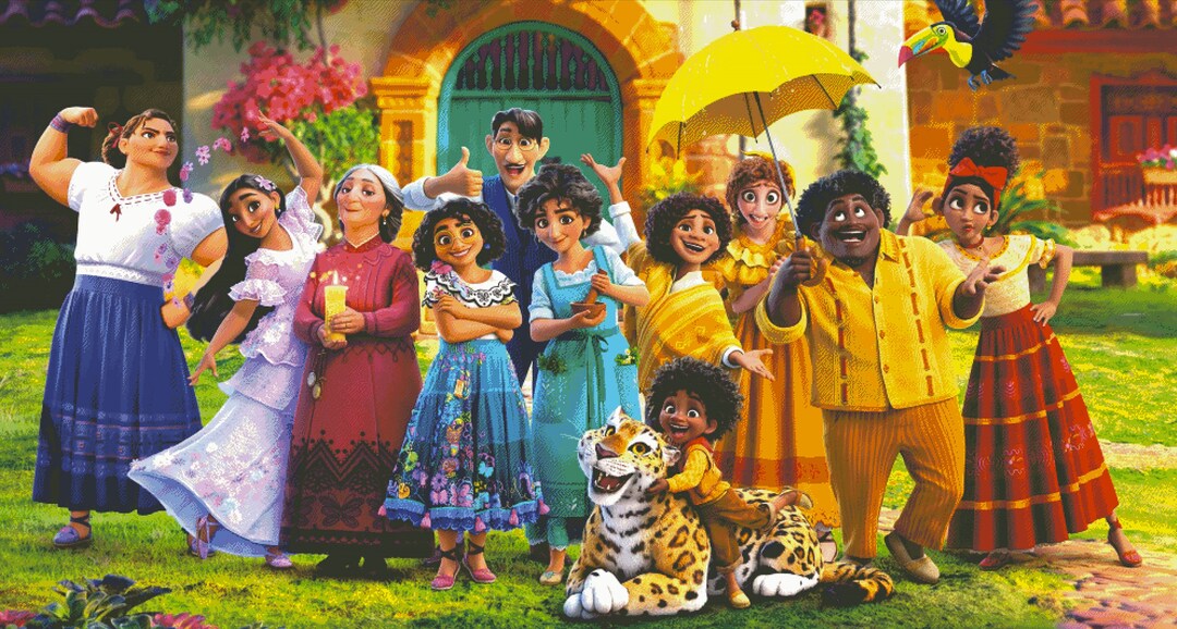 Encanto . 3 - PDF . Counted Cross Stitch Pattern . Digital Design ...