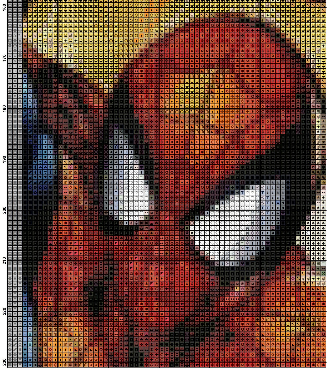 Spider-man - PDF . Counted Cross Stitch Pattern . Digital Design ...