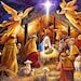 Nativity - PDF . Counted Cross Stitch . Pattern . Chart . Digital ...