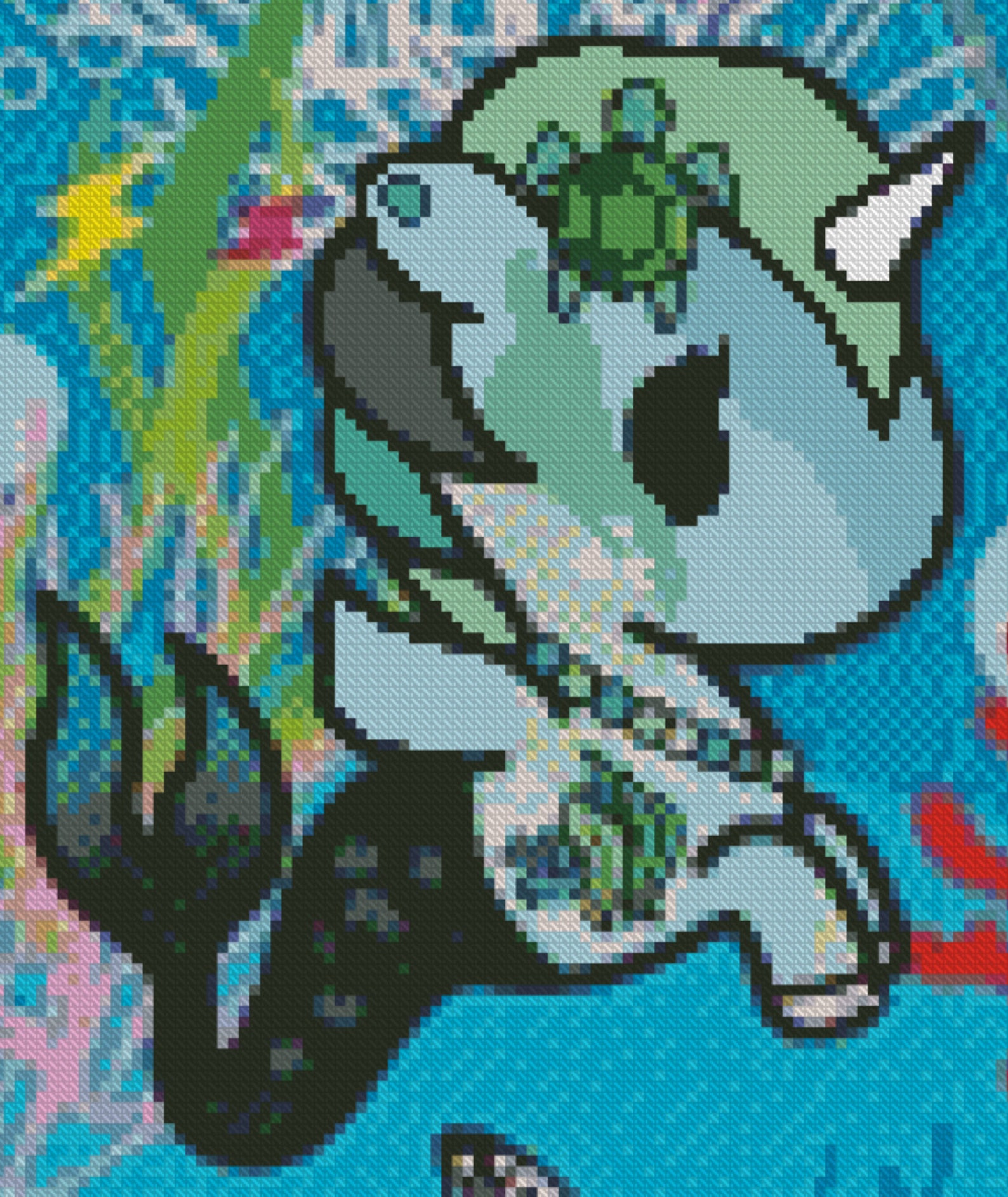 Tokidoki PDF . Counted Cross Stitch Pattern . Digital Design . Instant ...