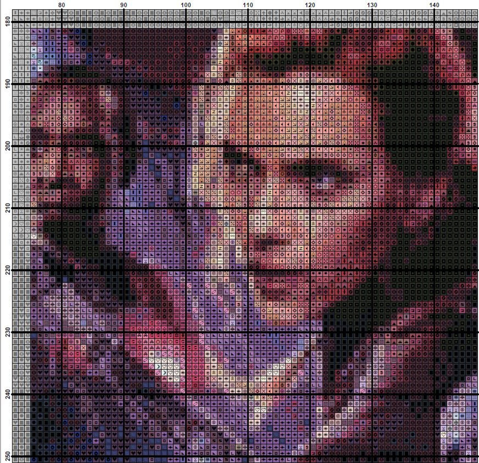 Avengers . Endgame . PDF . Counted Cross Stitch Pattern . 2 Versions ...