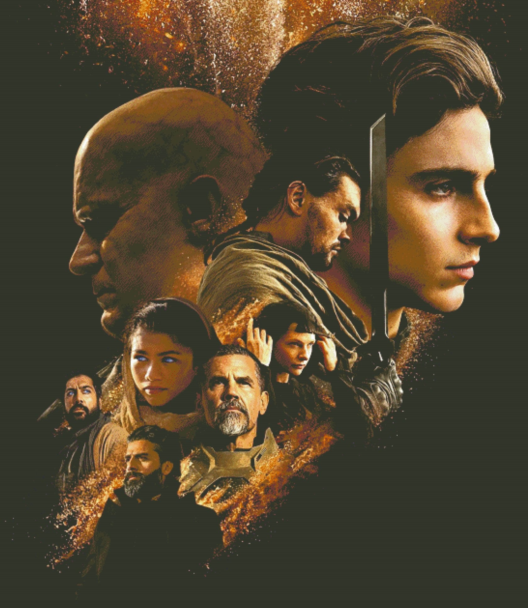 Movie Poster Pdf . Counted Cross Stitch Pattern . Digital File ...