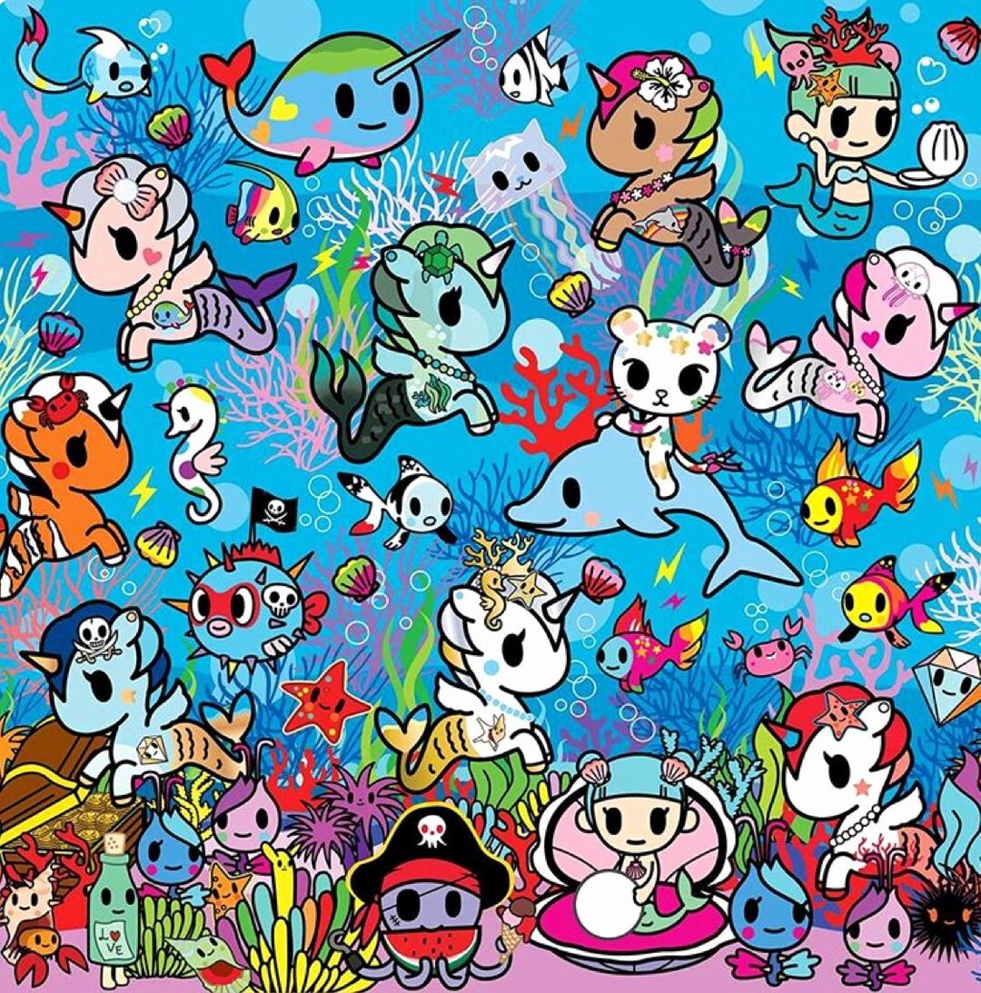 Tokidoki - PDF . Counted Cross Stitch Pattern . Digital Design ...