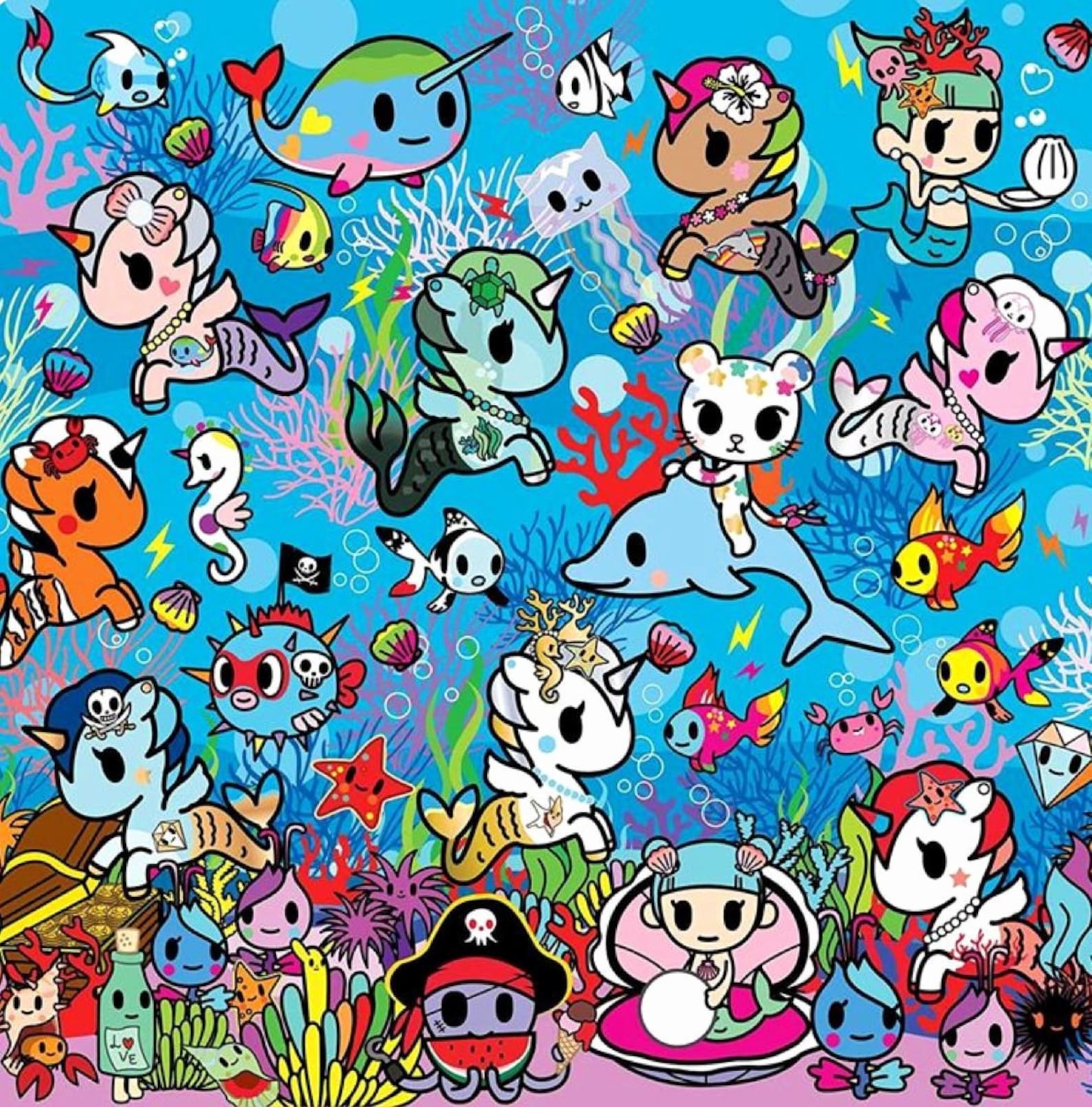 Tokidoki PDF . Counted Cross Stitch Pattern . Digital Design . Instant ...