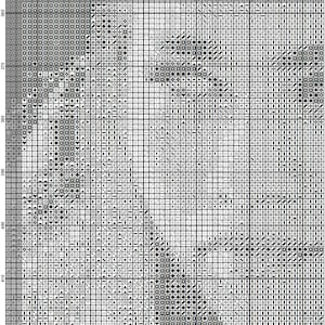 Movie Poster - Pdf . Counted Cross Stitch Pattern . Digital File ...