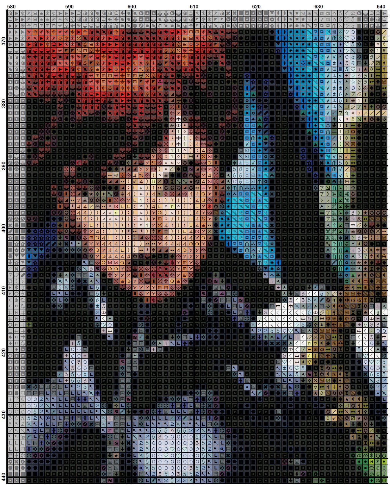 Avengers . Marvel . Comics . PDF . Counted Cross Stitch . Pattern ...